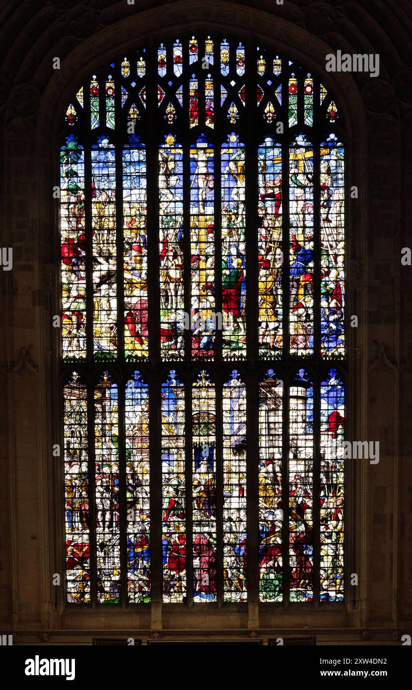 Kings College Chapel Cambridge - The East Window - magnificent stained ...