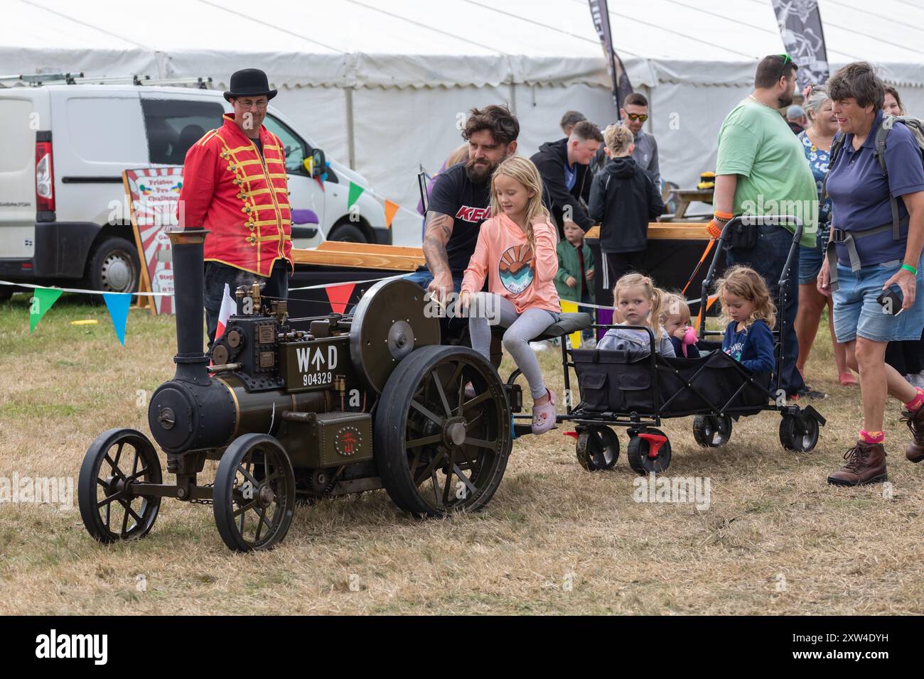 Stithians,Cornwall,UK,17th Aug, 2024.Large crowds attend The West of ...