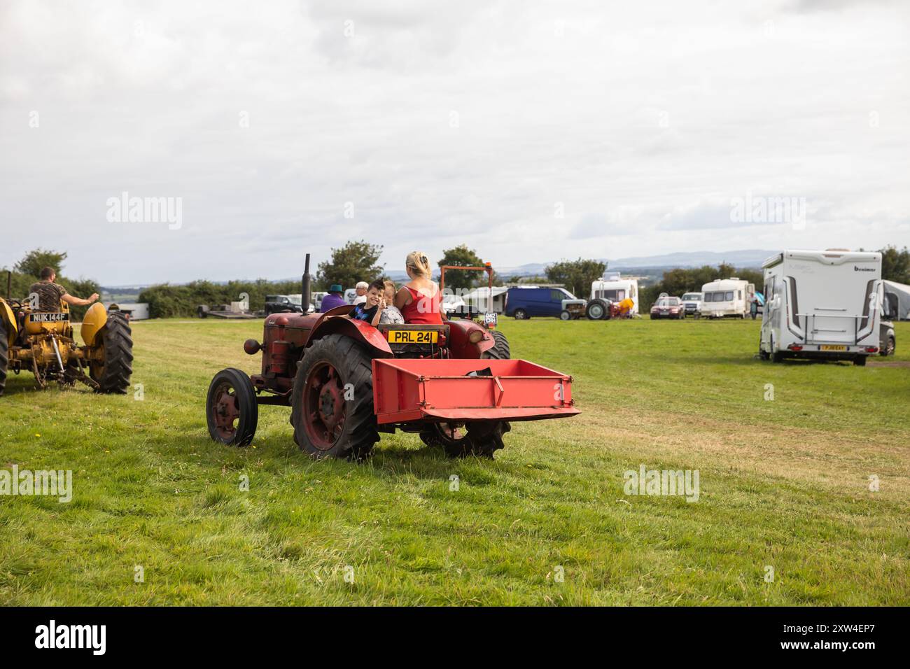 Stithians, Cornwall, UK. 17th Aug, 2024. Large crowds attend The West ...