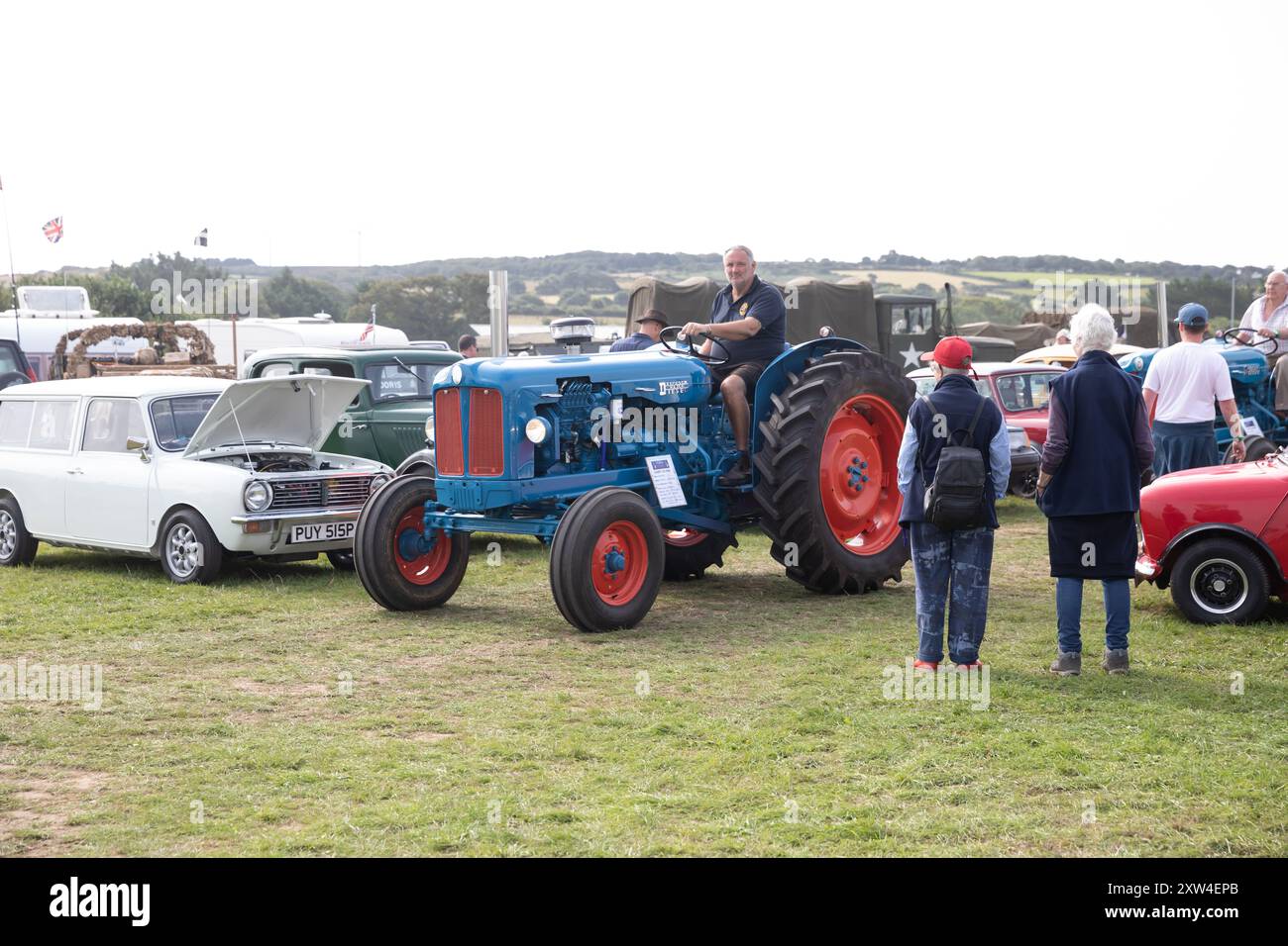 Stithians,Cornwall,UK,17th Aug, 2024.Large crowds attend The West of ...