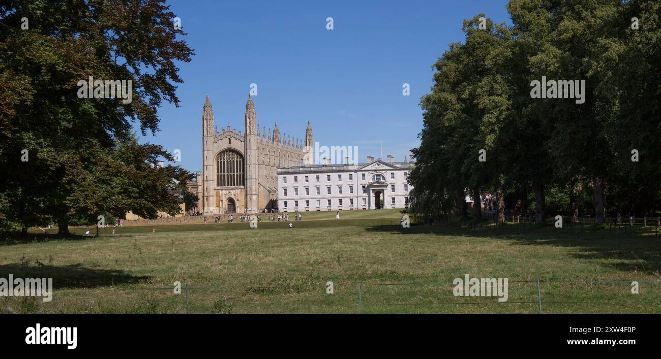 King's College Chapel and Gibb's Building Cambridge Stock Photo - Alamy