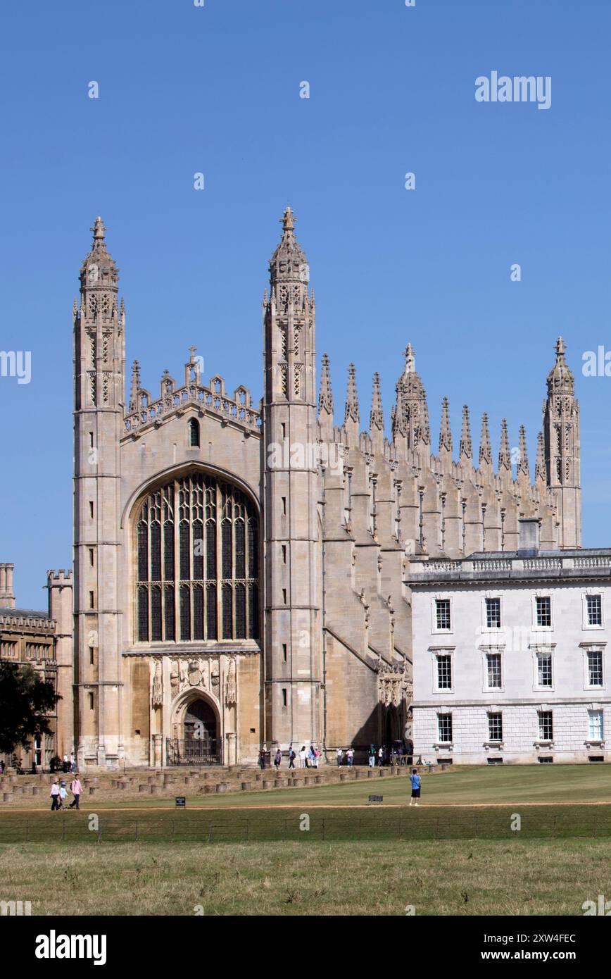 King's College Chapel and Gibb's Building Cambridge Stock Photo - Alamy