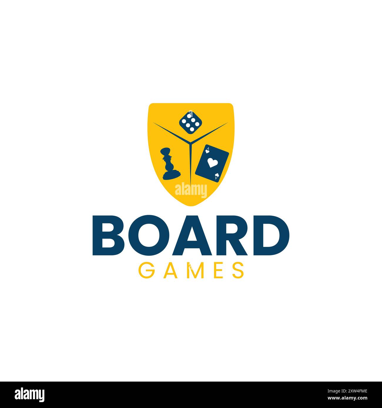 Board Games Logo design Stock Vector Image & Art - Alamy