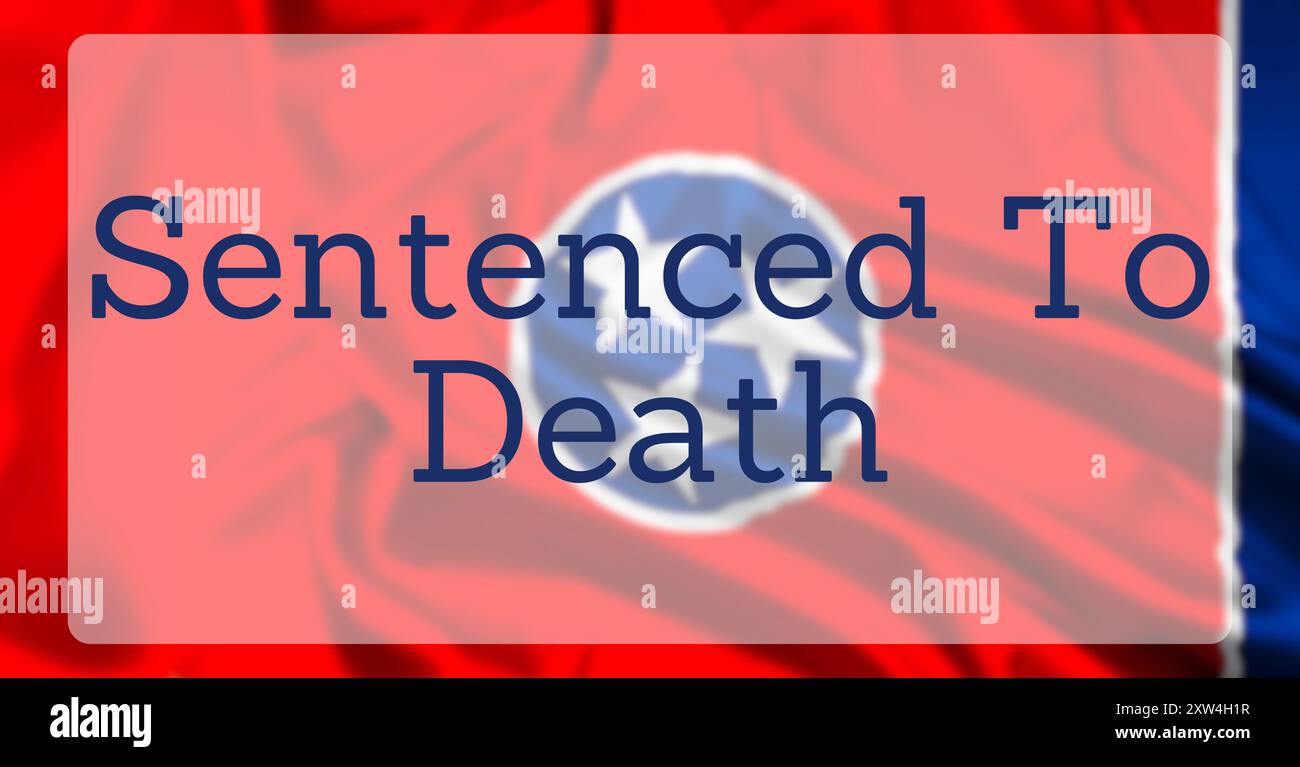 The Flag of The State of Tennessee, overlaid with text reading ...