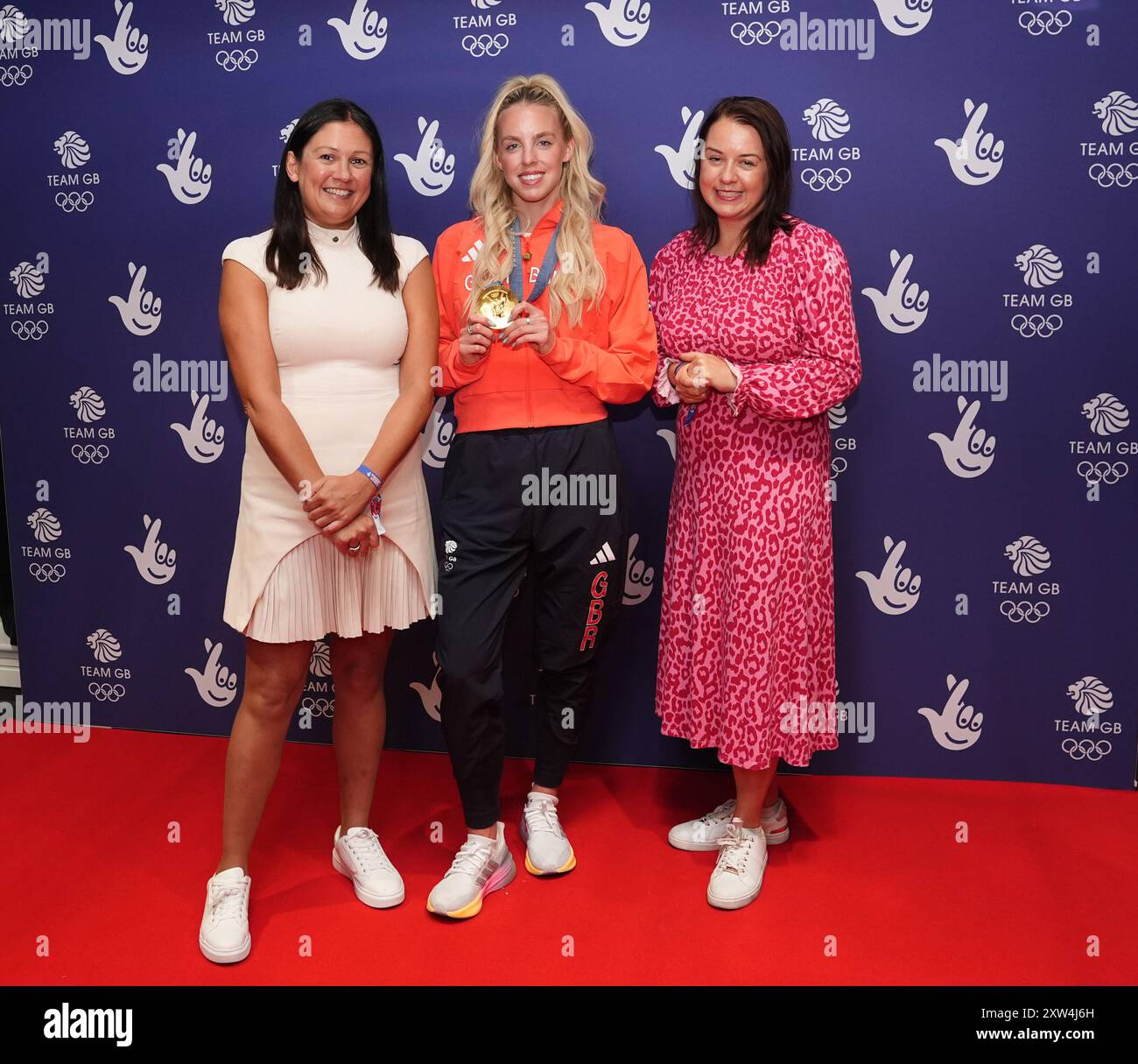 (left-right) Secretary of State for Culture, Media and Sport Lisa Nandy ...