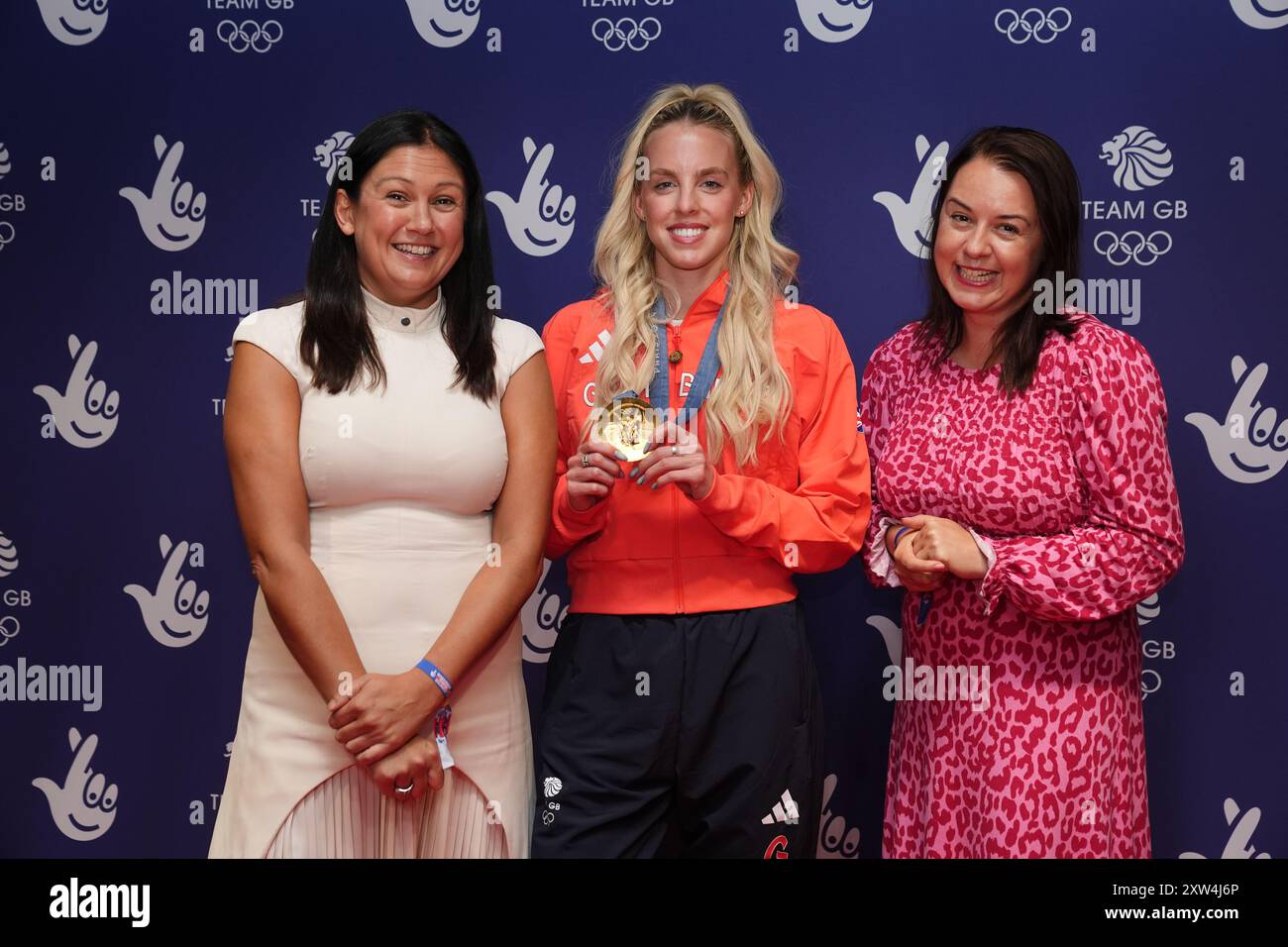 (left-right) Secretary of State for Culture, Media and Sport Lisa Nandy ...