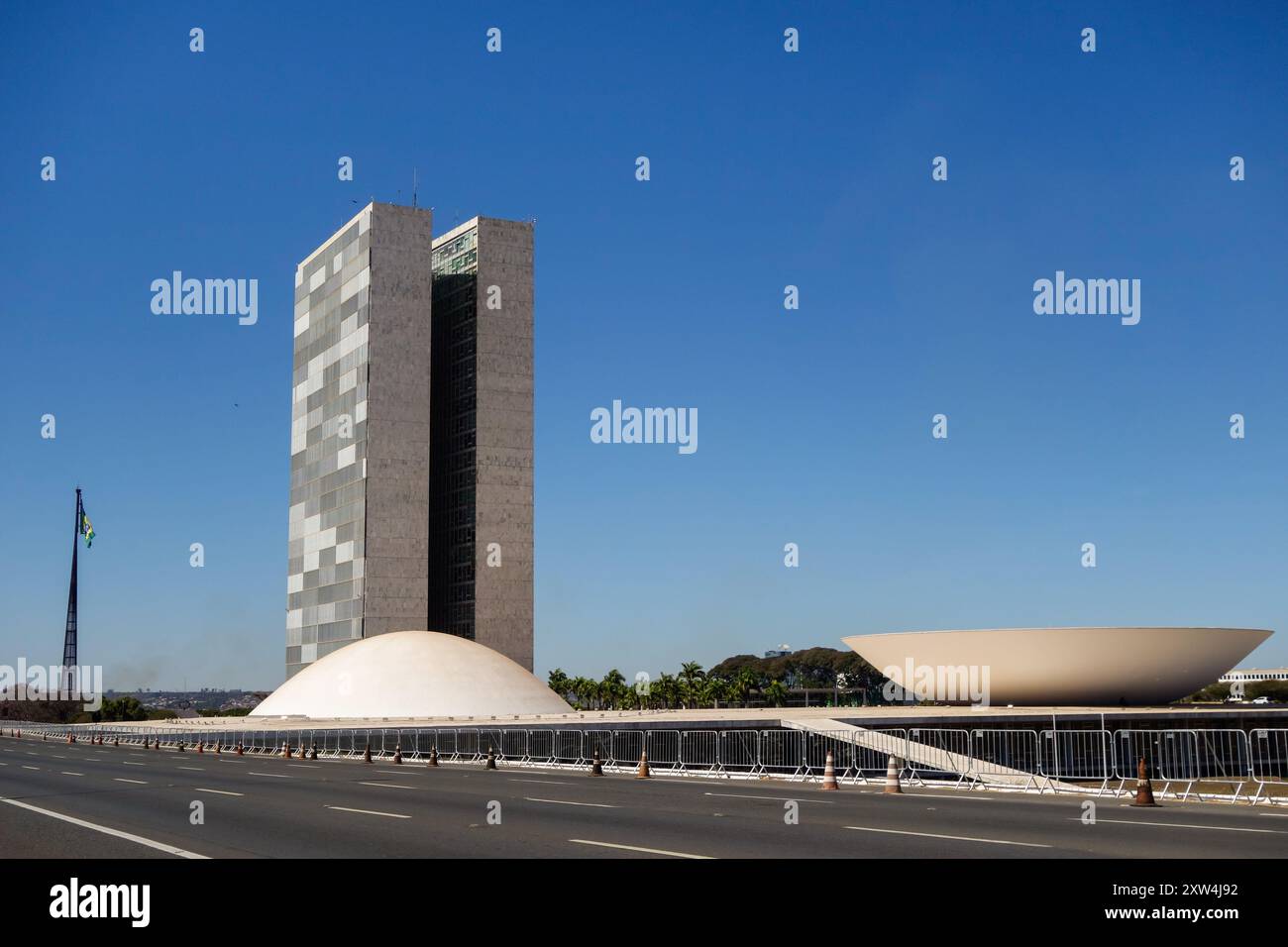 buildings of the National Congress, headquarters of Brazil legislative ...