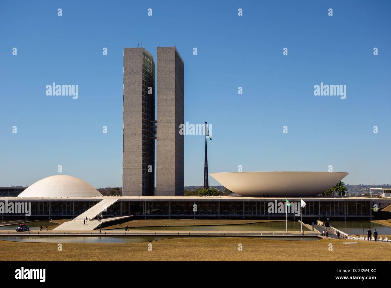 buildings of the National Congress, headquarters of Brazil legislative ...