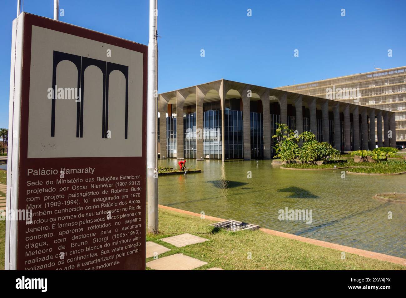 Itamaraty Palace, headquarters of the Ministry of Foreign Affairs of ...