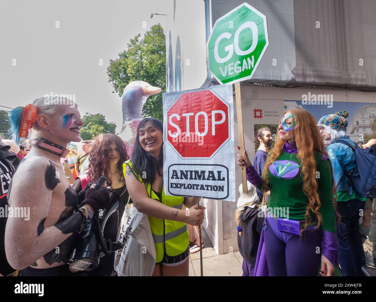 National animal rights march 2024 hi-res stock photography and images ...