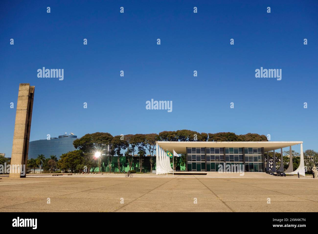 Supreme Federal Court building in Brasilia, Brazil, External view ...