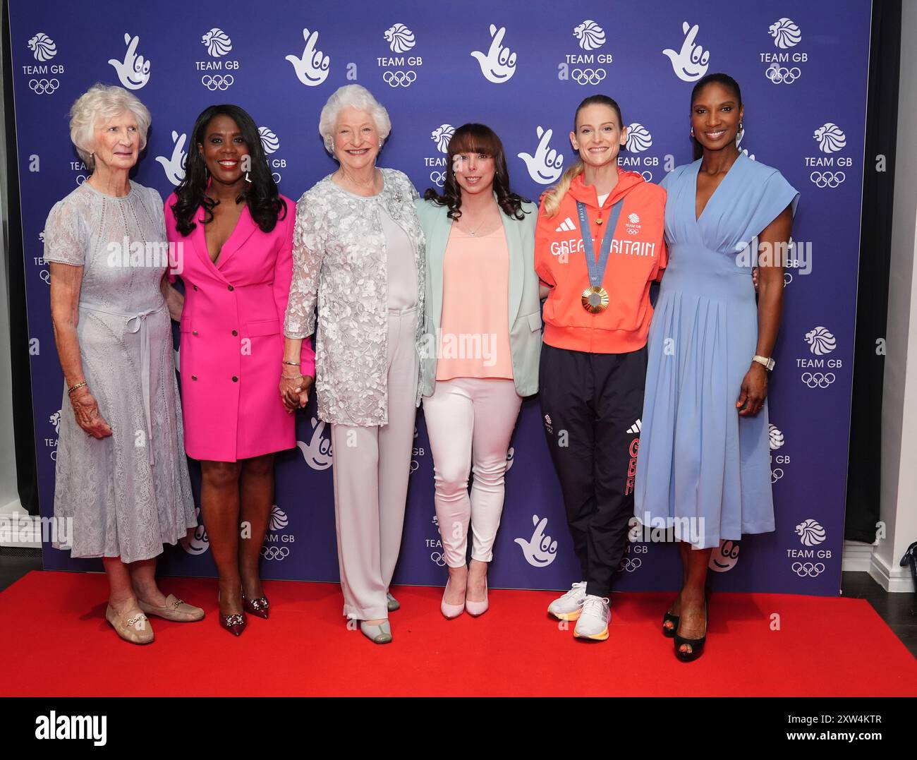 Lady mary peters olympics hi-res stock photography and images - Alamy