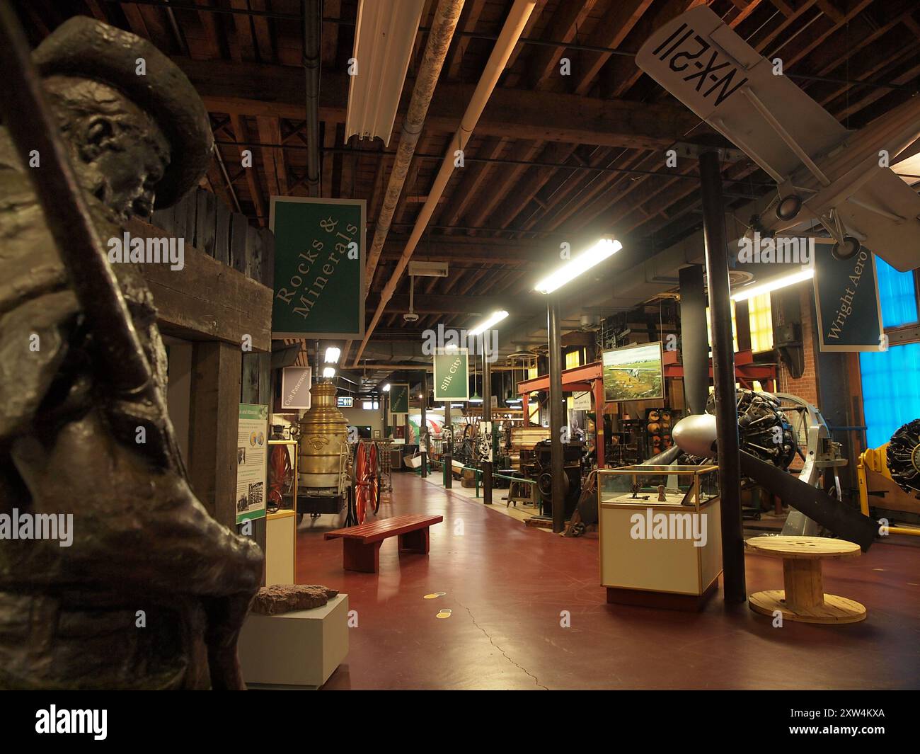 Historic Paterson, New Jersey museum interior showing the importance of ...