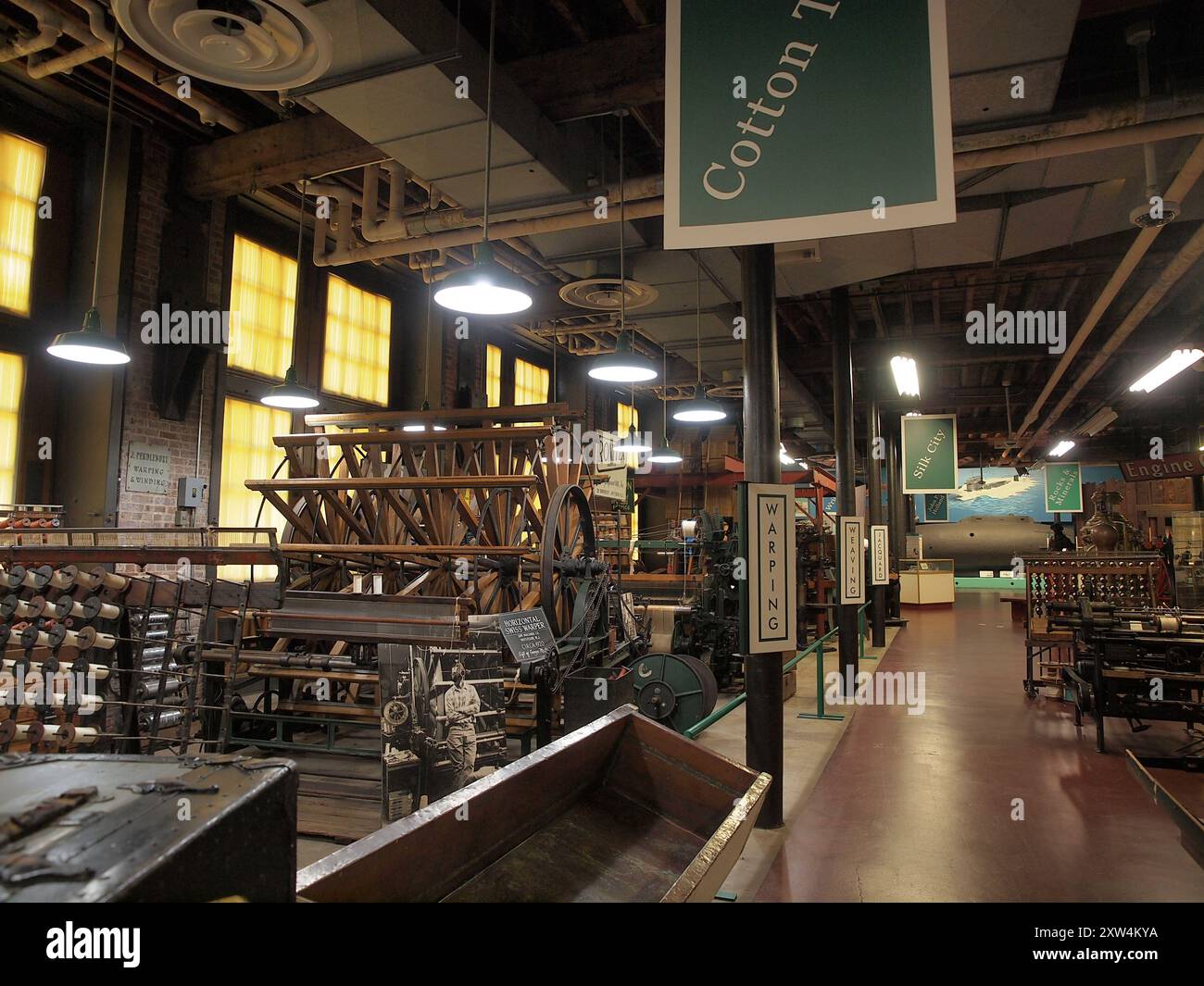 Historic Paterson, New Jersey museum interior showing the importance of ...