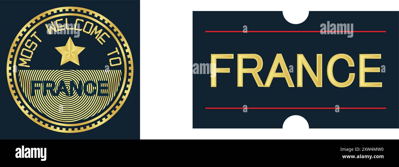 Editable france flag vector hi-res stock photography and images - Alamy