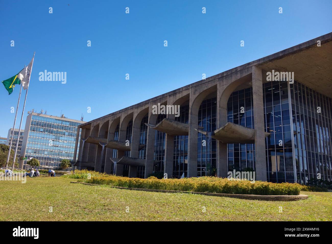Brasilia, Brazil - Jul 22 2024: Justice Palace building. External view ...