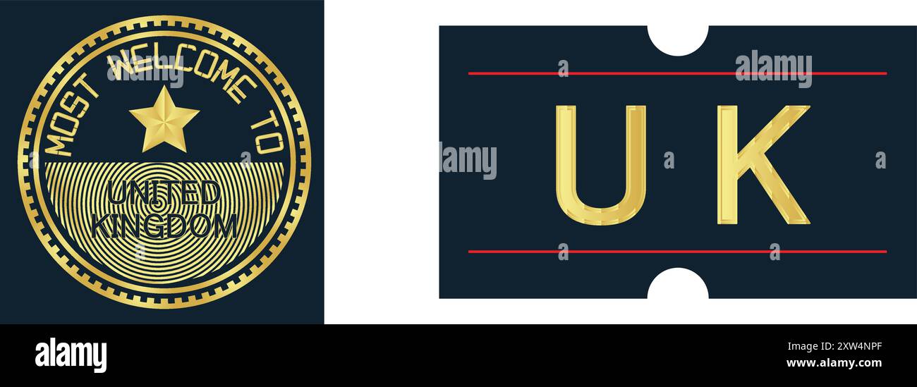 Image of welcome signs Stock Vector Images - Alamy