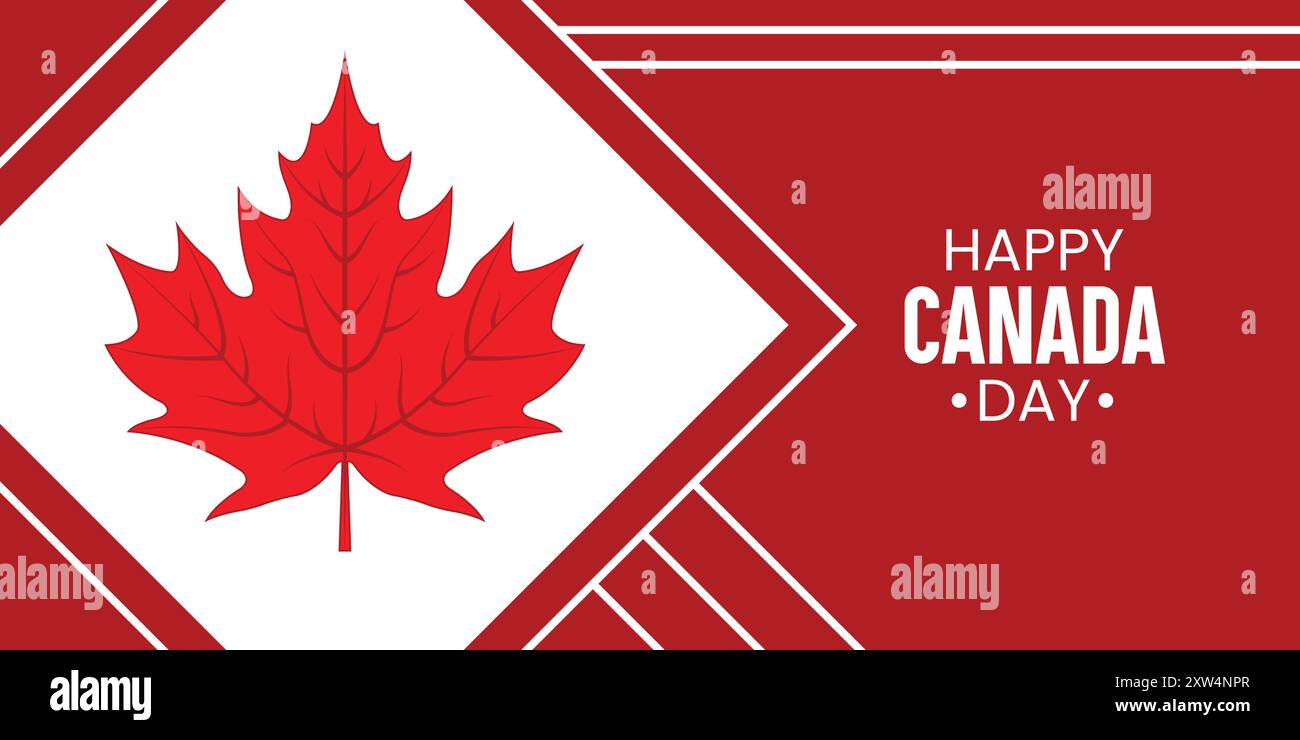 Happy canada day graphic hi-res stock photography and images - Alamy