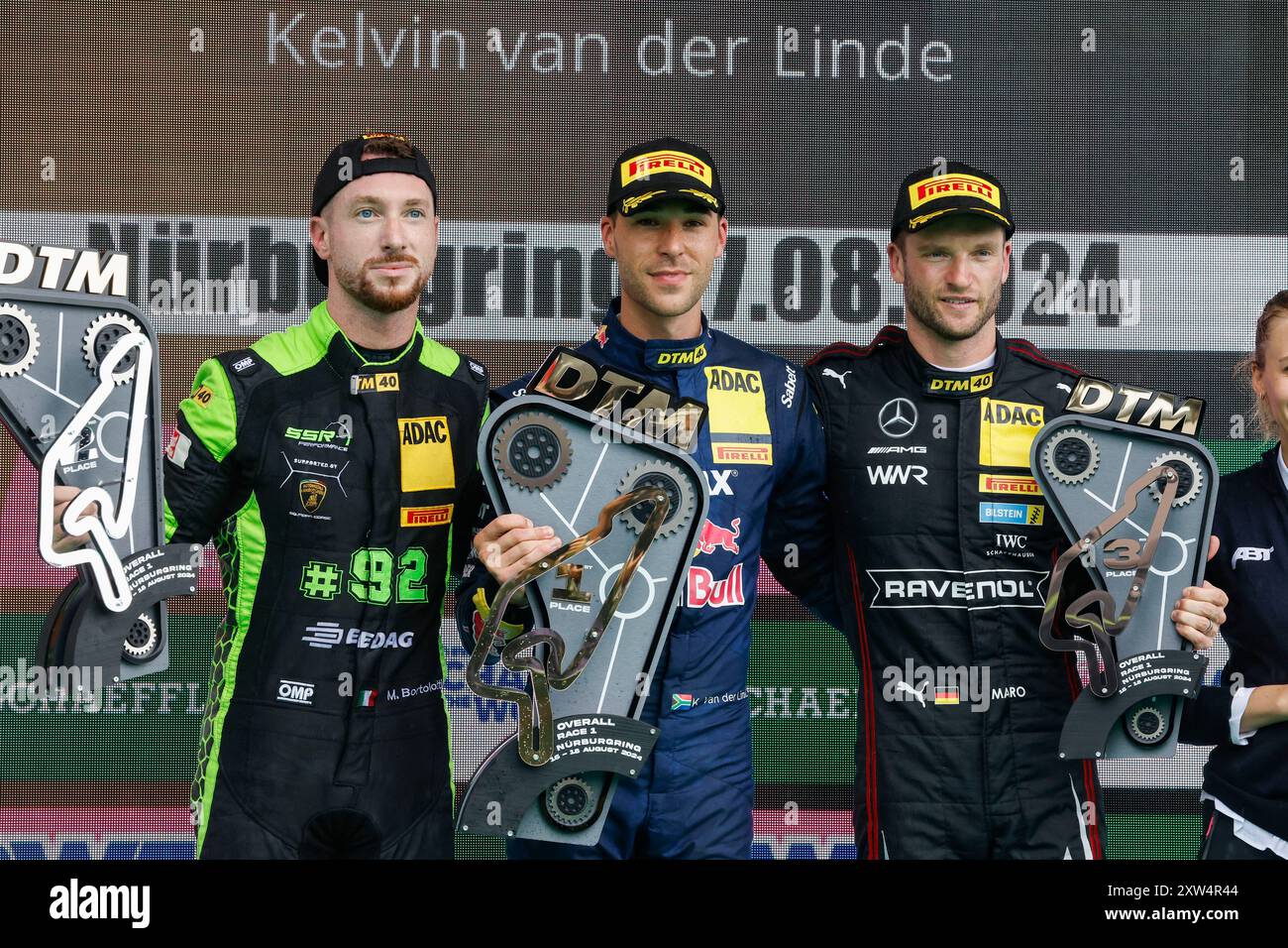 Nuremberg, Deutschland. 17th Aug, 2024. Nurburg: DTM Nurburgring 2024 ...