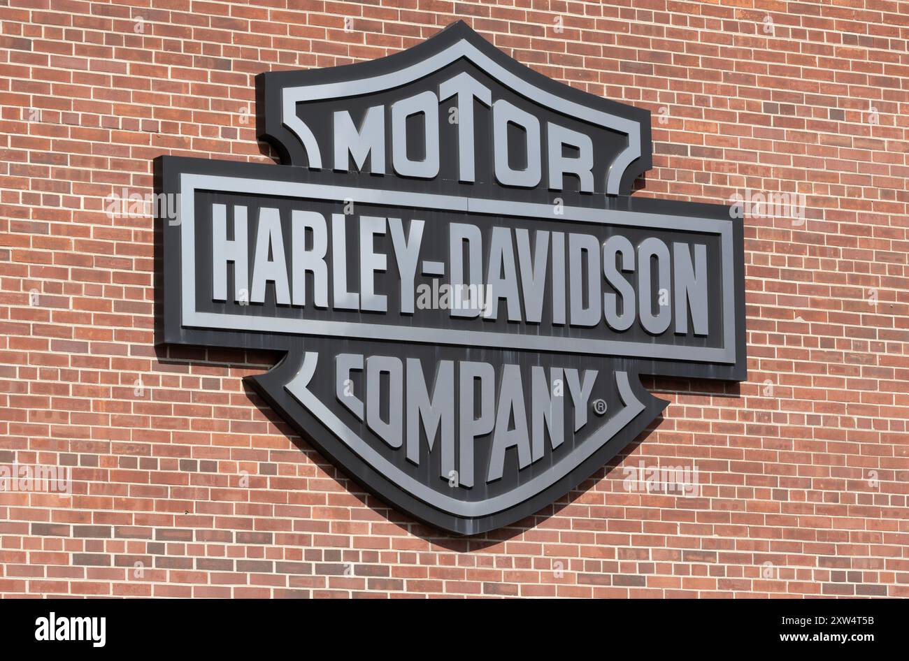Milwaukee - August 14, 2024: Harley Davidson headquarters at 3700 ...