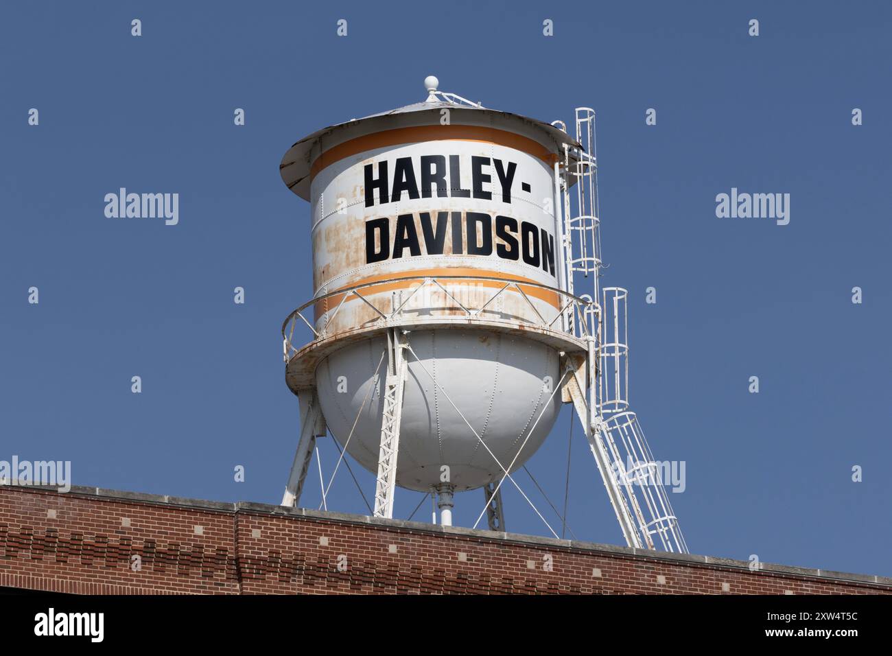 Milwaukee - August 14, 2024: Harley Davidson headquarters at 3700 ...