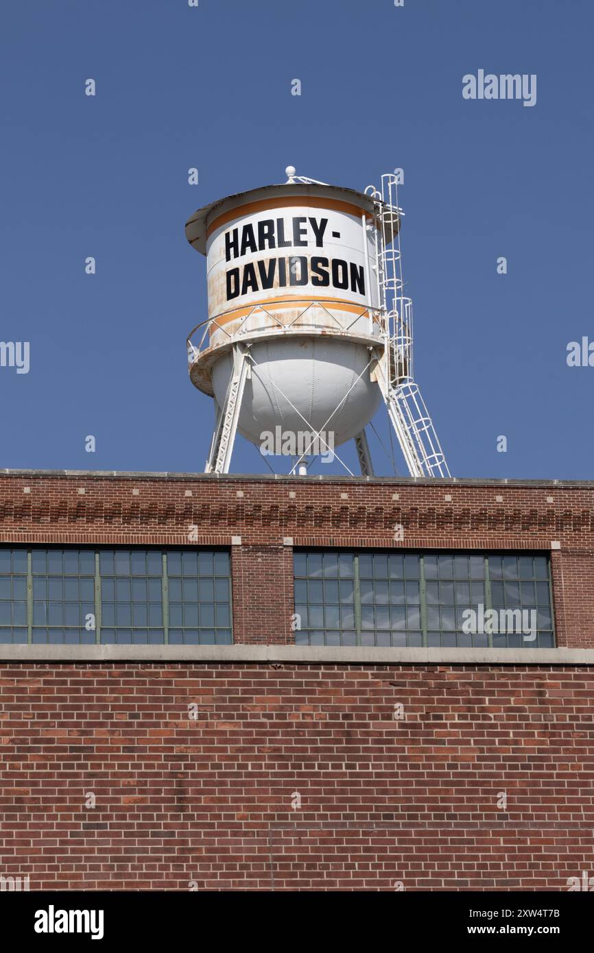 Milwaukee - August 14, 2024: Harley Davidson headquarters at 3700 ...