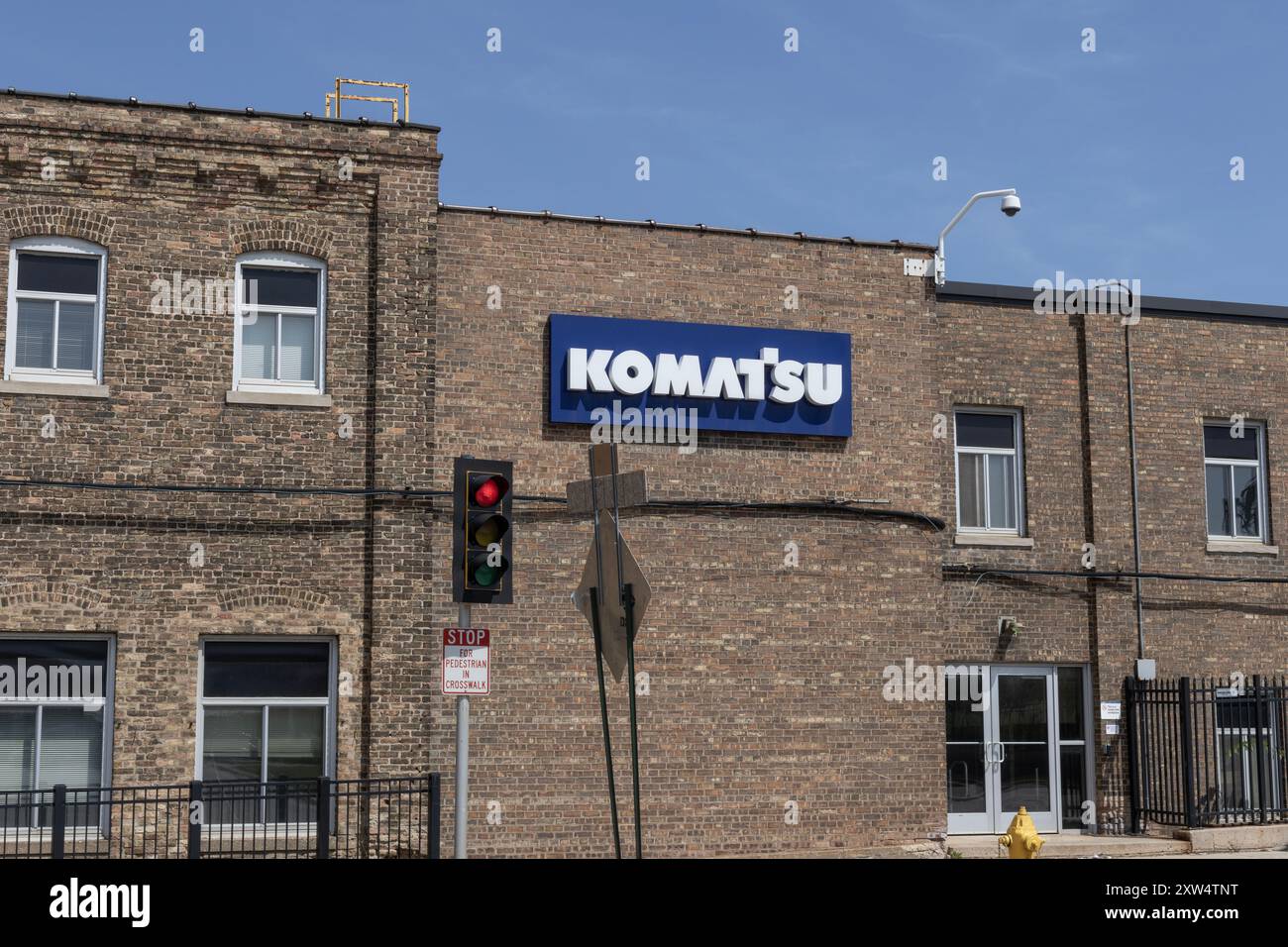 Milwaukee - August 14, 2024: Komatsu Mining factory. Former Joy Global ...