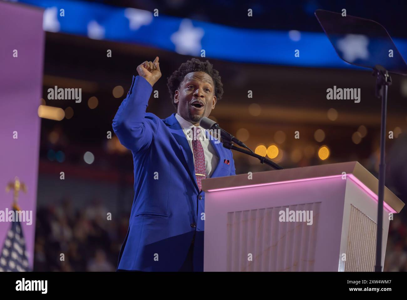 MILWAUKEE, Wis. – July 18, 2024: The Rev. Lorenzo Sewell of Detroit's ...