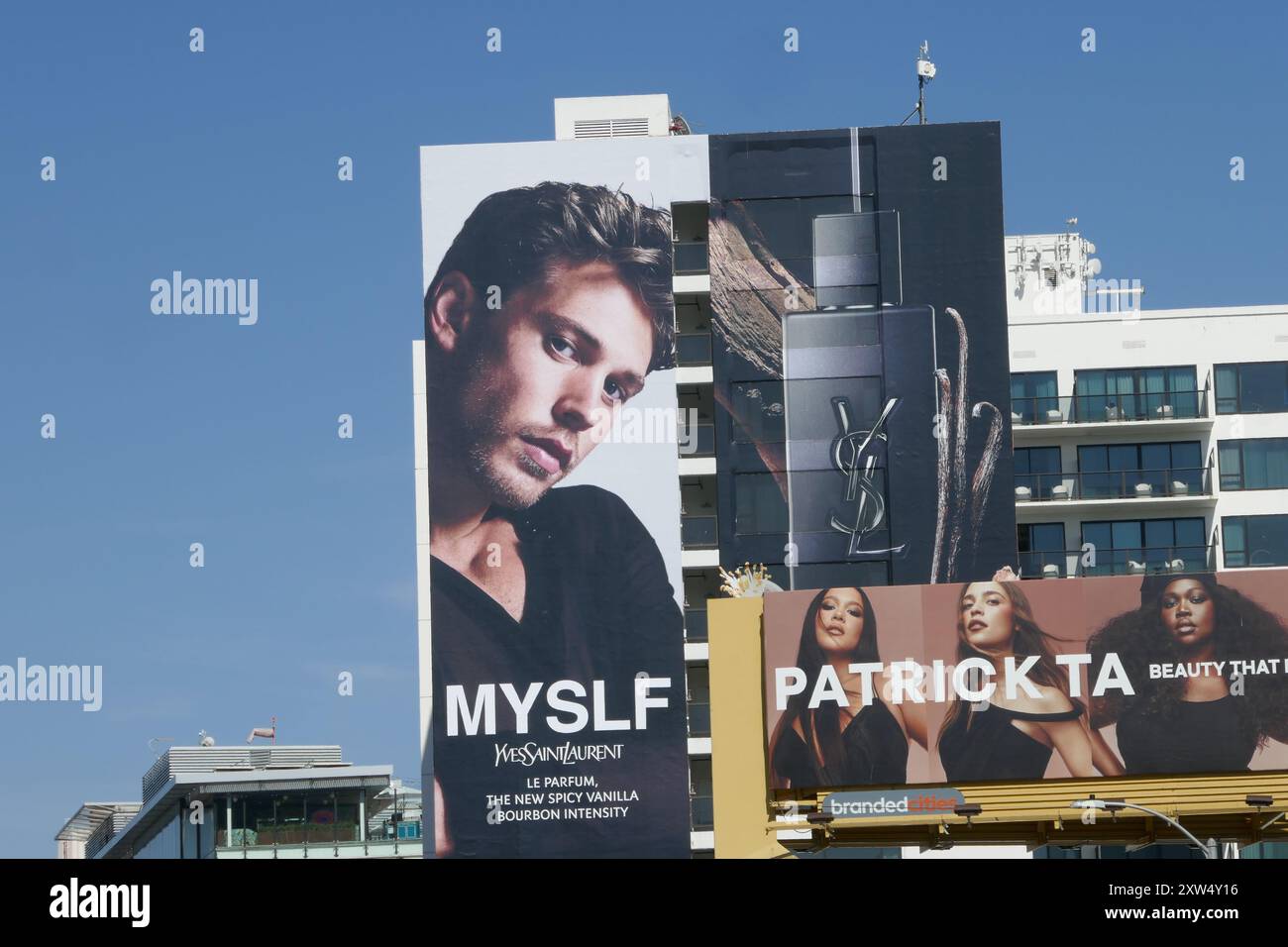 Los Angeles, California, USA 11th August 2024 Austin Butler YSL Parfum ...