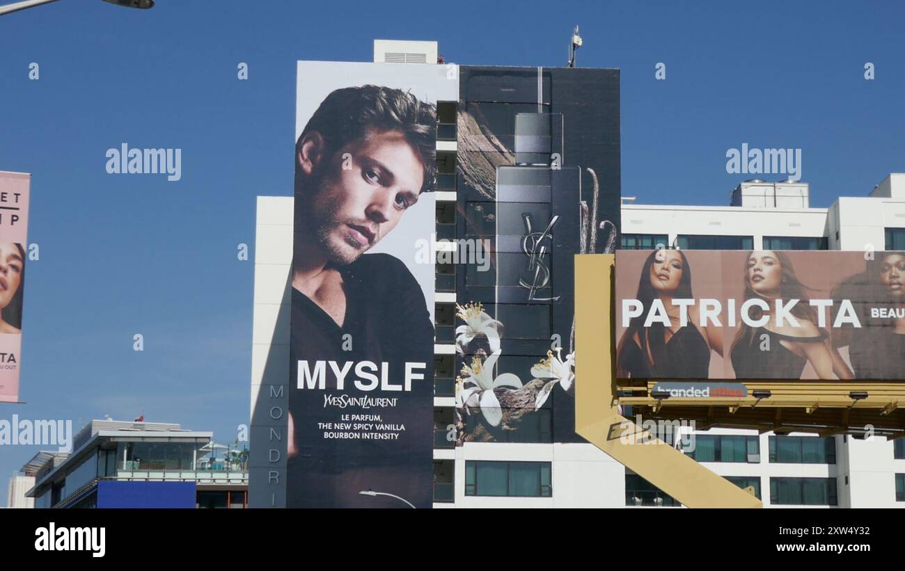 Los Angeles, California, USA 11th August 2024 Austin Butler YSL Parfum ...