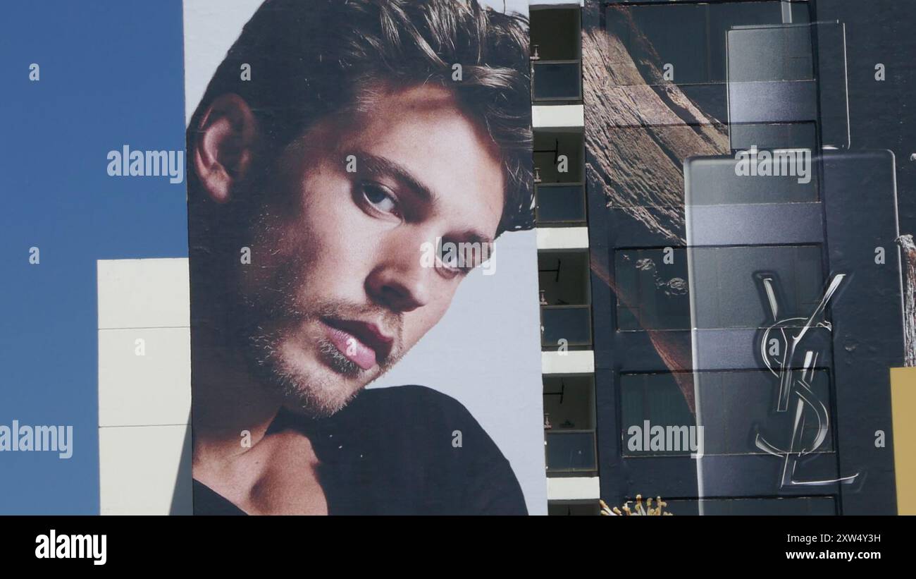 Los Angeles, California, USA 11th August 2024 Austin Butler YSL Parfum ...