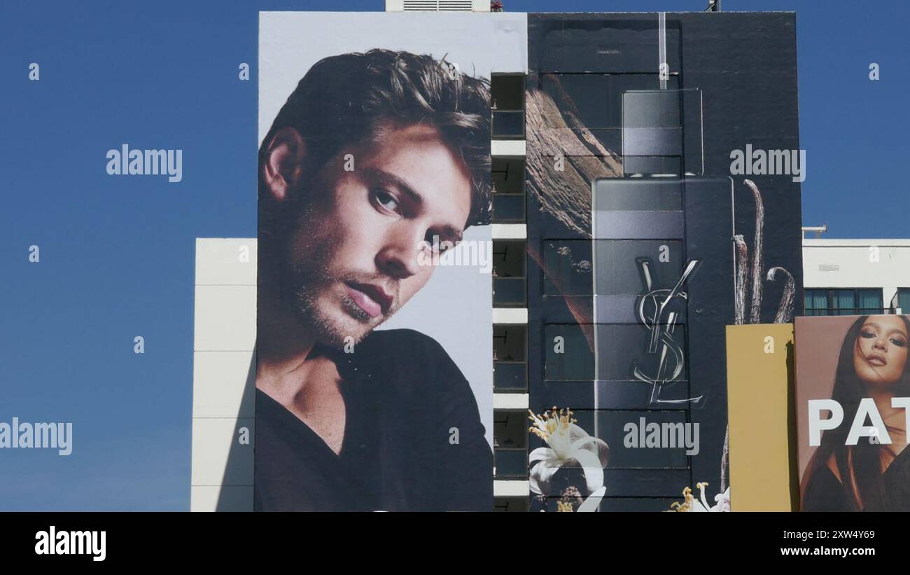 Los Angeles, California, USA 11th August 2024 Austin Butler YSL Parfum ...