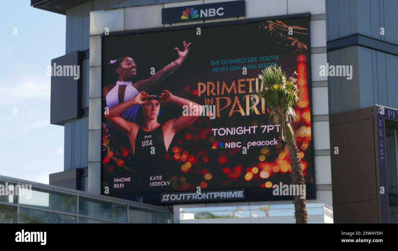 Los Angeles, California, USA 11th August 2024 Simon Biles, Katey ...