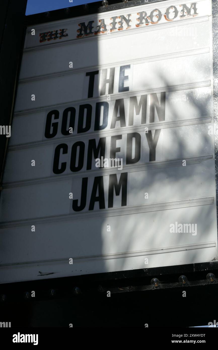Los Angeles, California, USA 11th August 2024 The Goddamn Comedy Jam ...