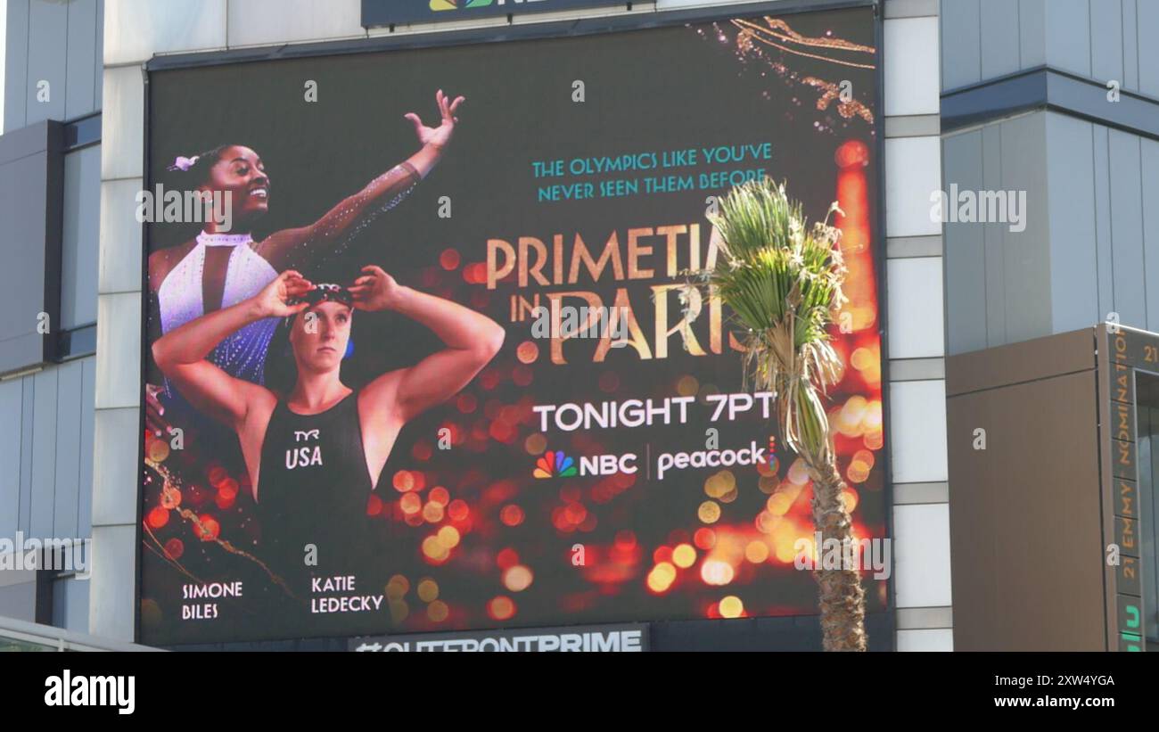 Los Angeles, California, USA 11th August 2024 Simon Biles, Katey ...