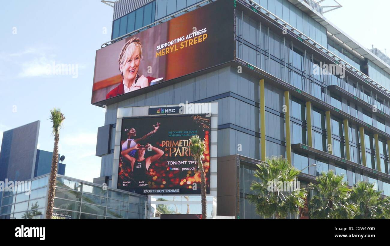 Los Angeles, California, USA 11th August 2024 Meryl Streep Only Murders ...