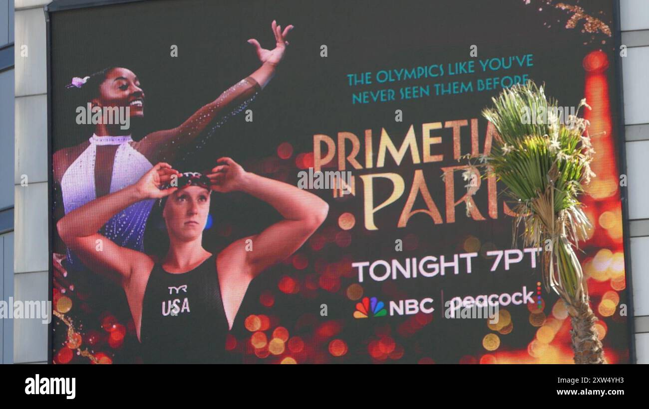 Los Angeles, California, USA 11th August 2024 Simon Biles, Katey ...