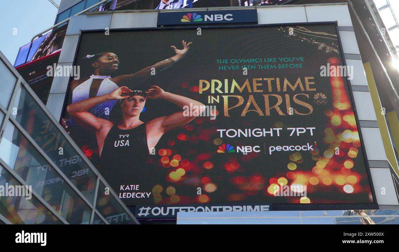 Los Angeles, California, USA 11th August 2024 Simon Biles, Katey ...