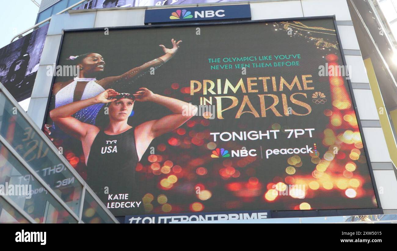 Los Angeles, California, USA 11th August 2024 Simon Biles, Katey ...