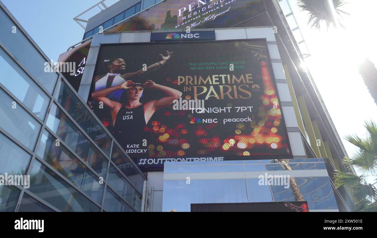 Los Angeles, California, USA 11th August 2024 Simon Biles, Katey ...