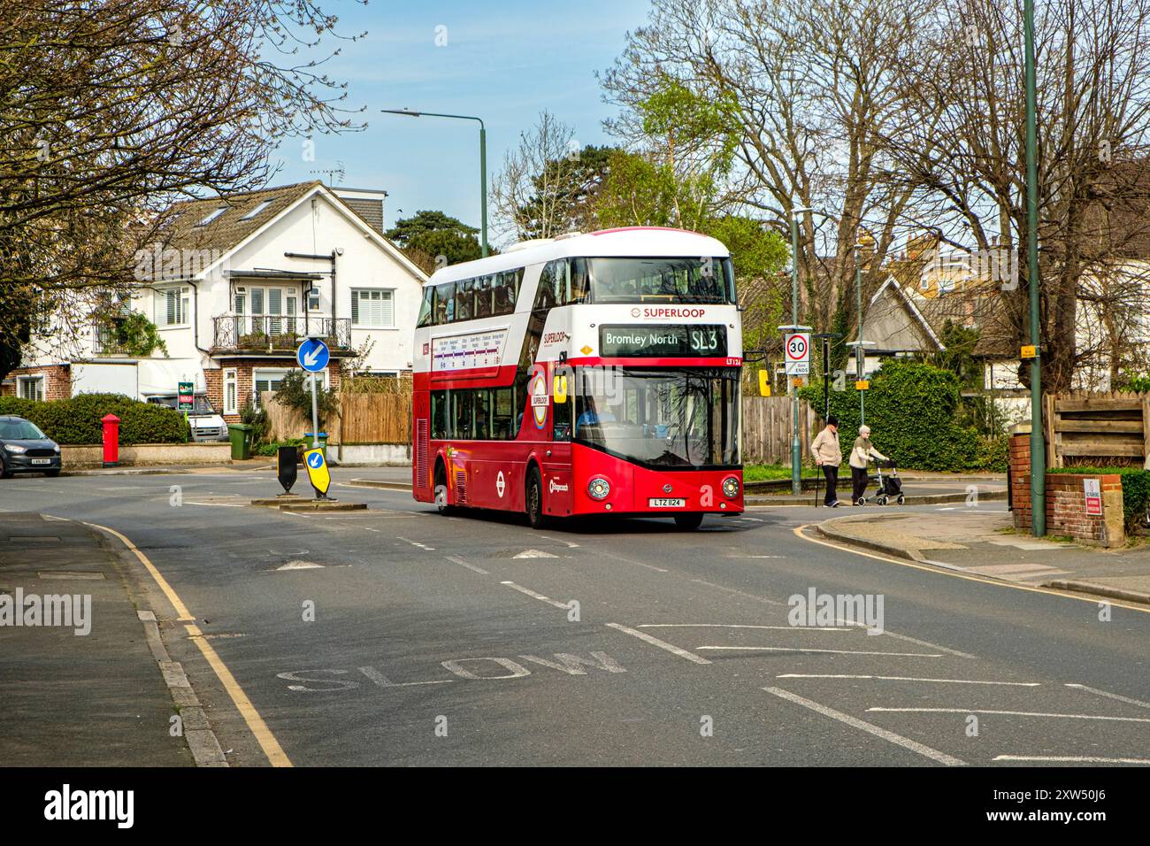 Selkent Superlooper Wrightbus Streetdeck Electroliner London Transport ...