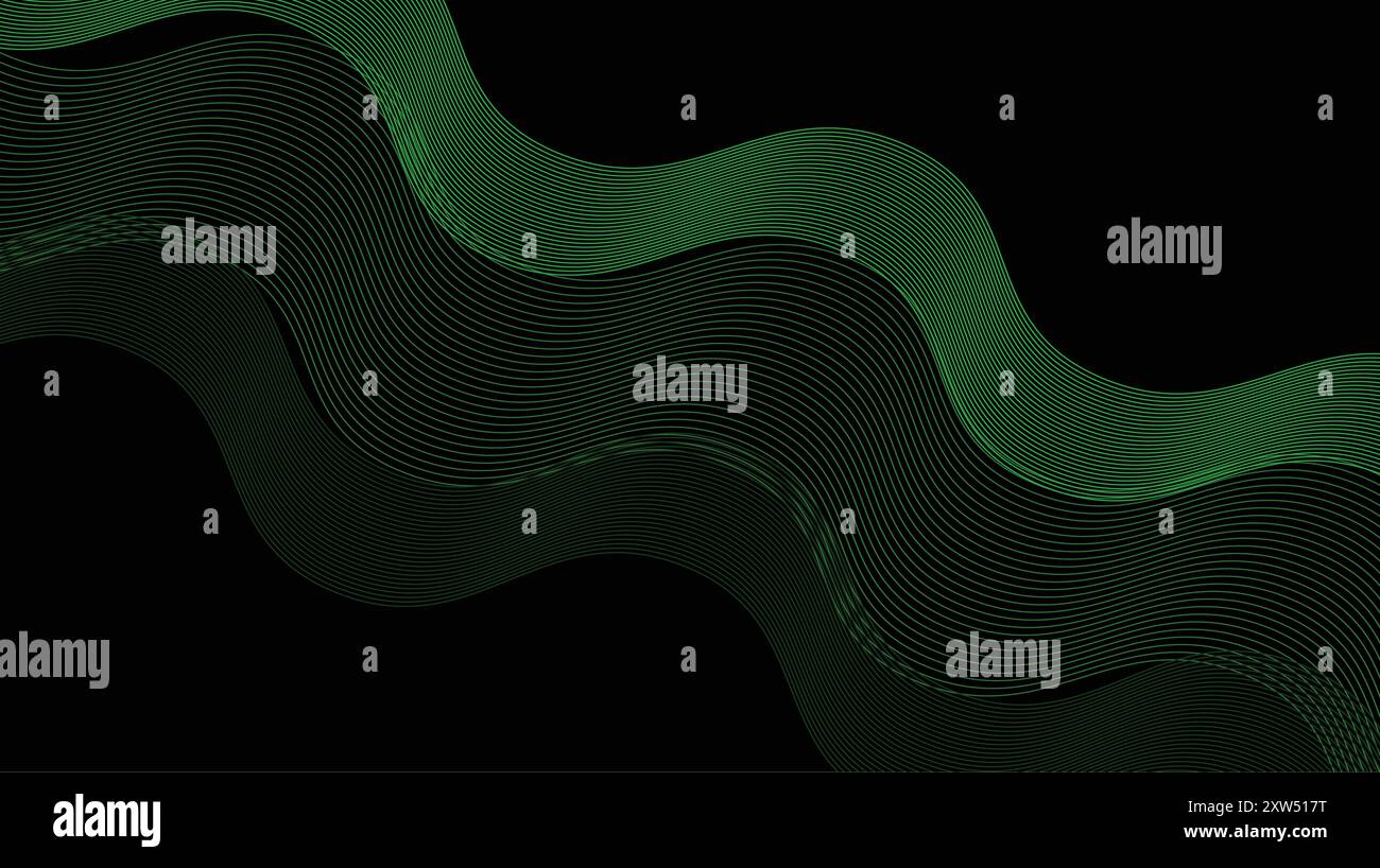 Abstract waveforms Stock Vector Images - Alamy