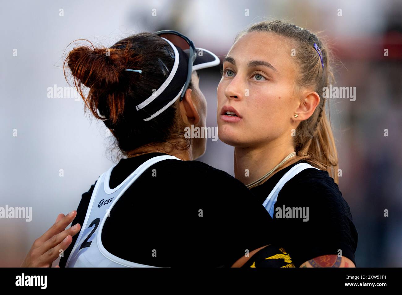 THE HAGUE - Valentina Gottardi and Marta Menegatti (ITA) during the ...