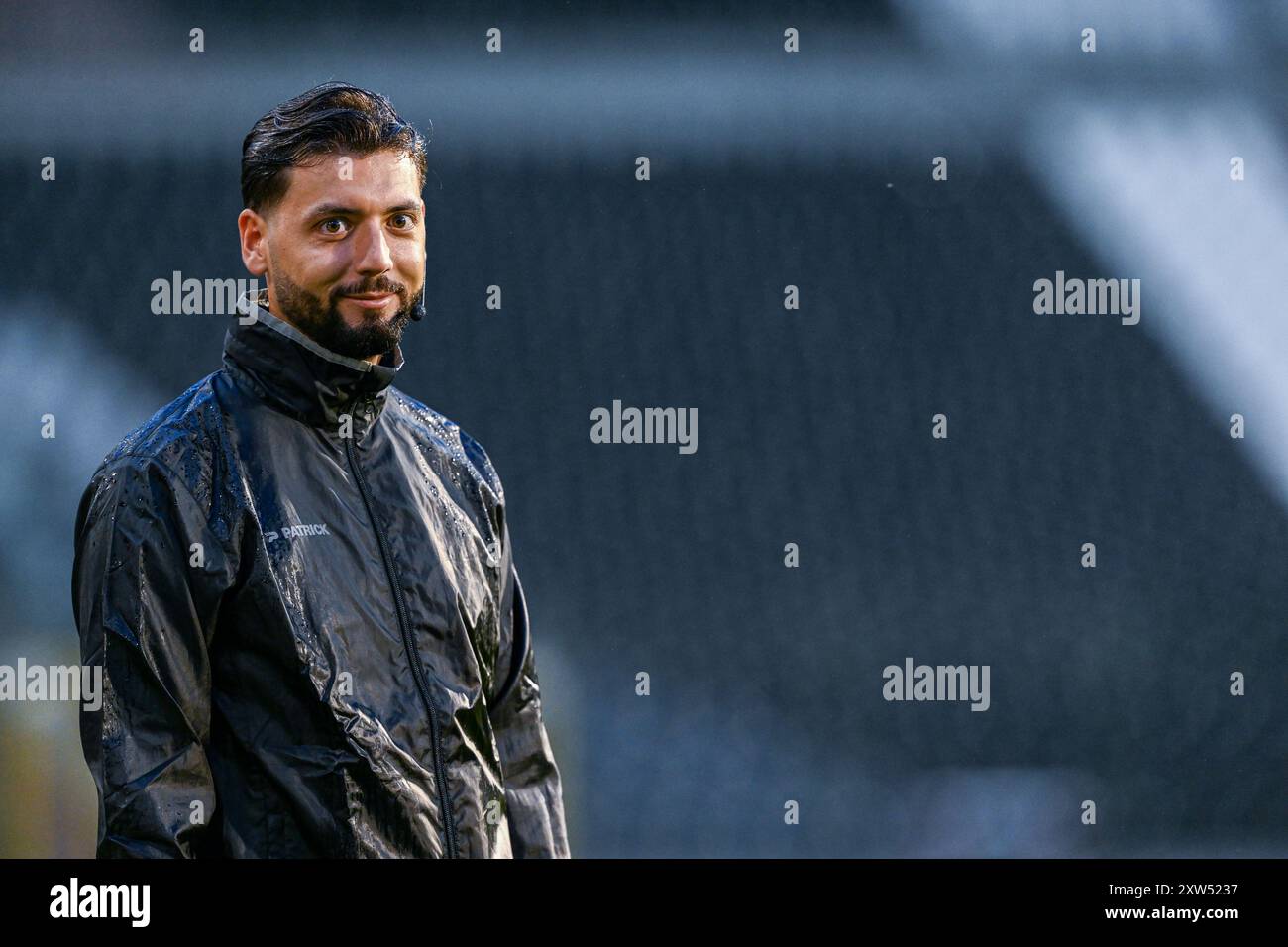 Anderlecht, Belgium. 16th Aug, 2024. 4th referee Massimiliano Ledda ...