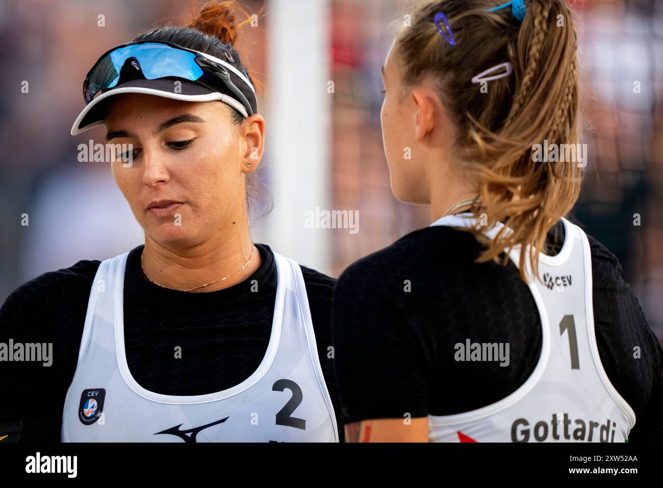 THE HAGUE - Valentina Gottardi and Marta Menegatti (ITA) during the ...