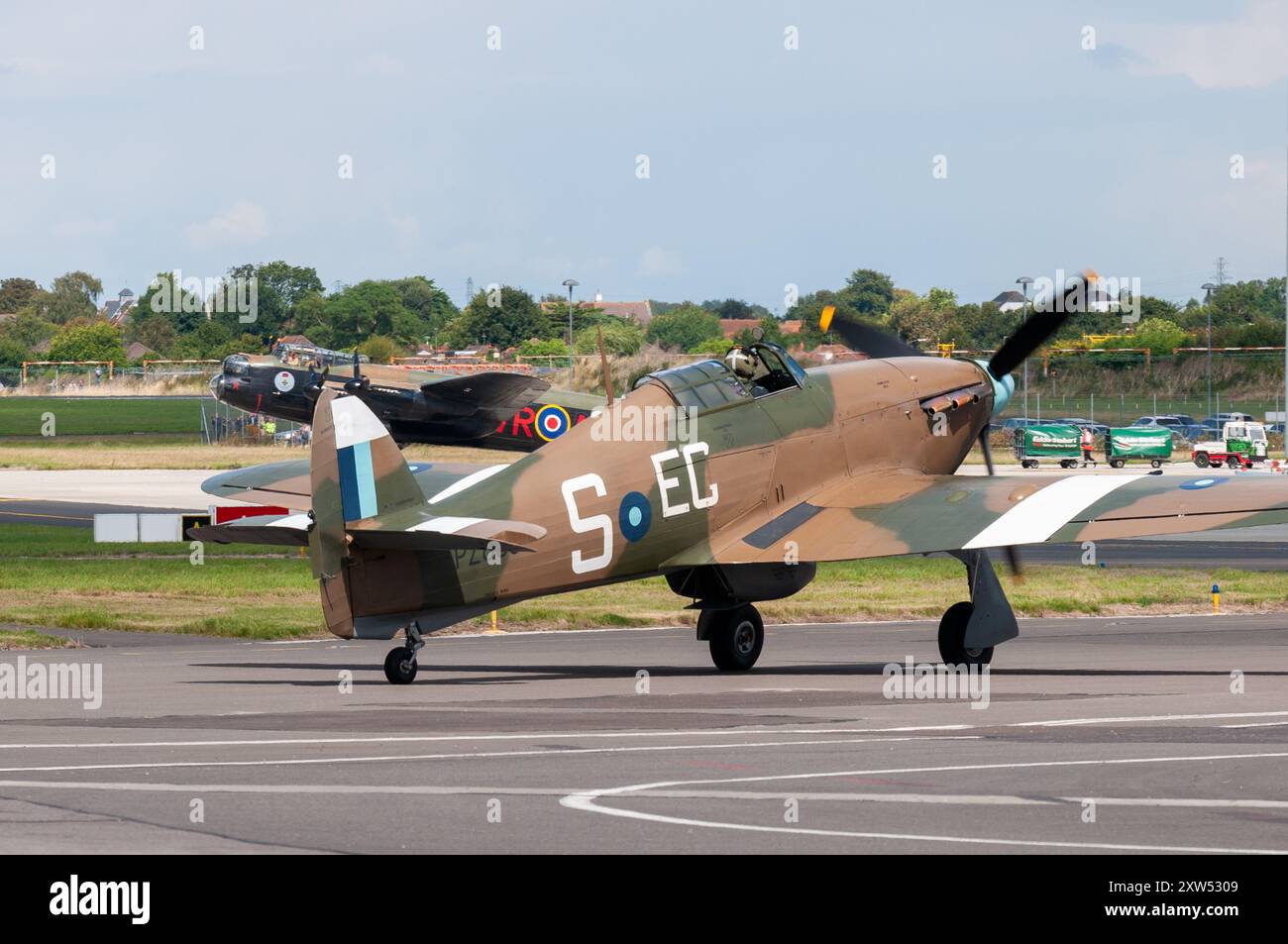 Royal Air Force Battle of Britain Memorial Flight Hawker Hurricane ...