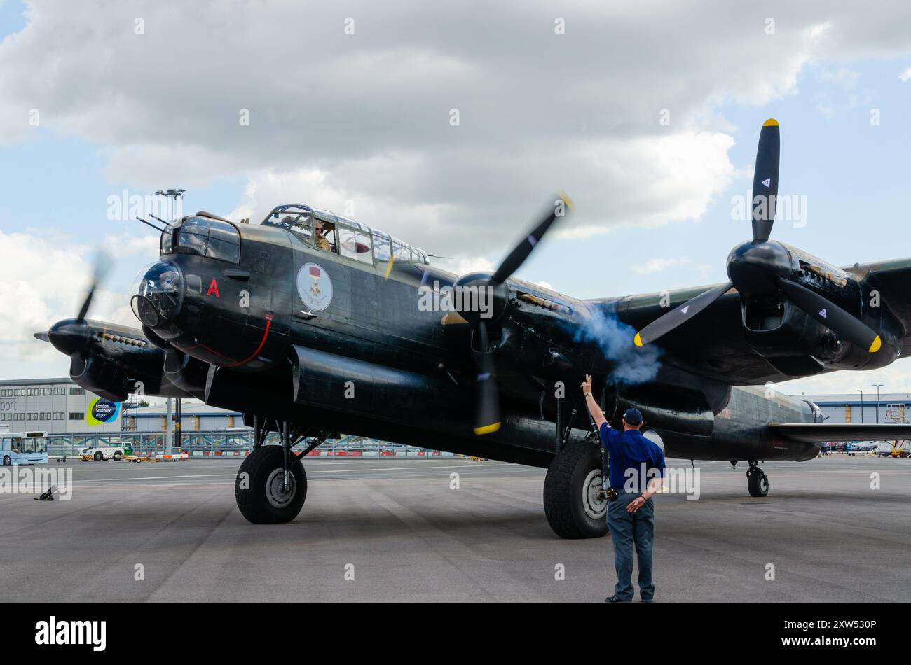 Canadian Warplane Heritage Museum Avro Lancaster FM213, known as the ...