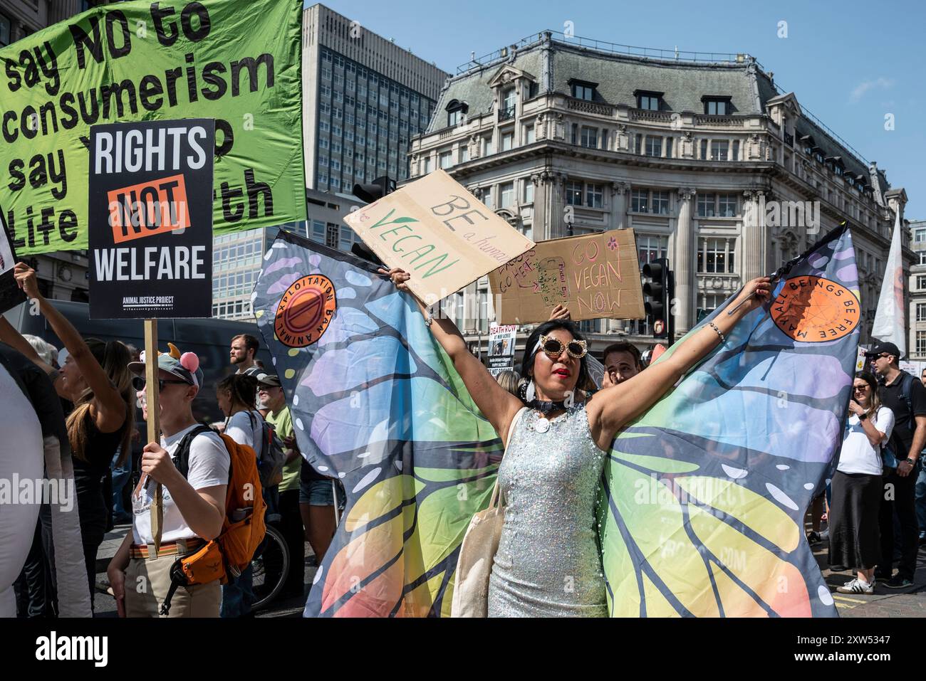 Say no to Consumerism, say yes to life on Earth banner, National Animal ...