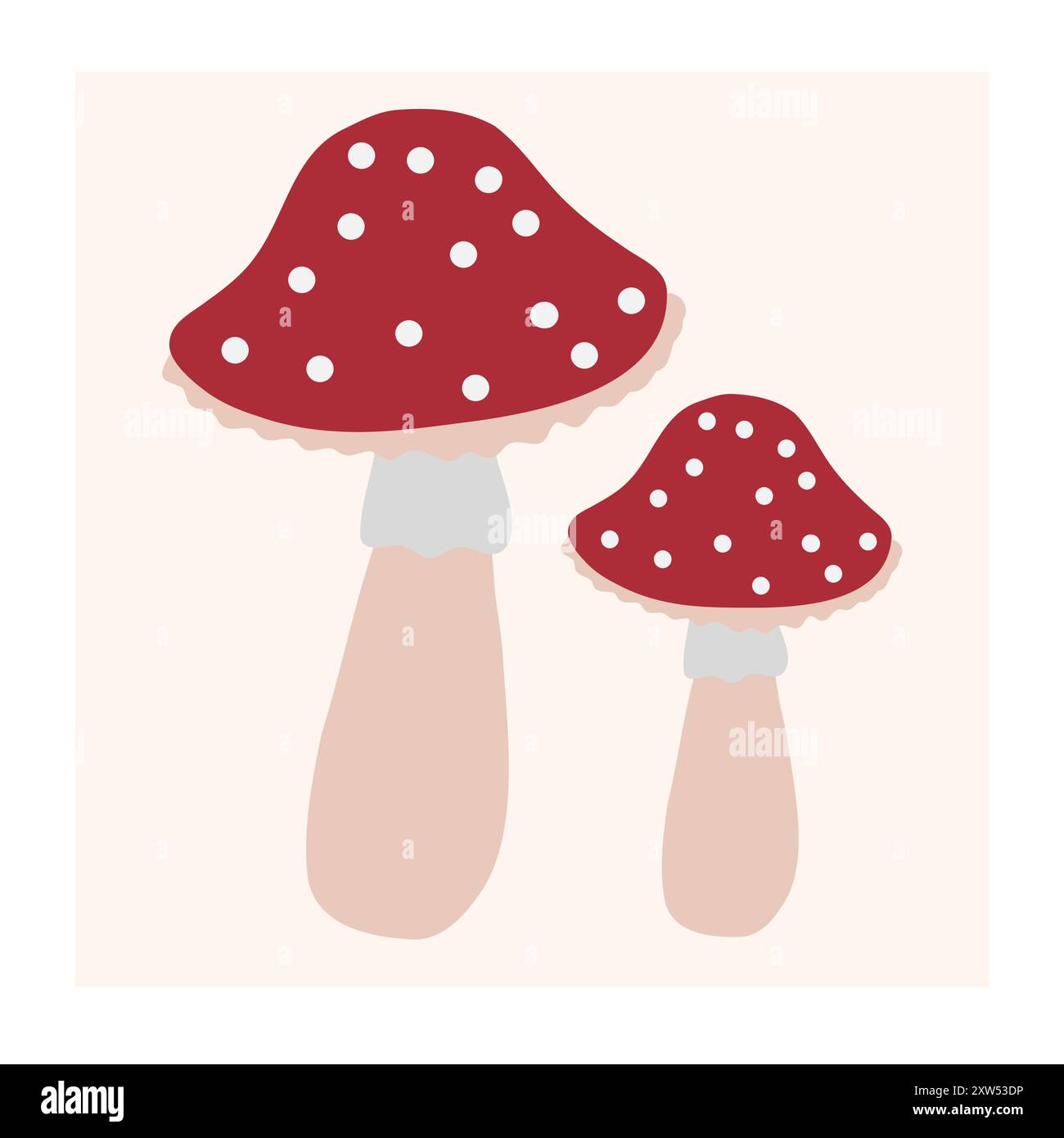 Natural fungi patterns Stock Vector Images - Alamy