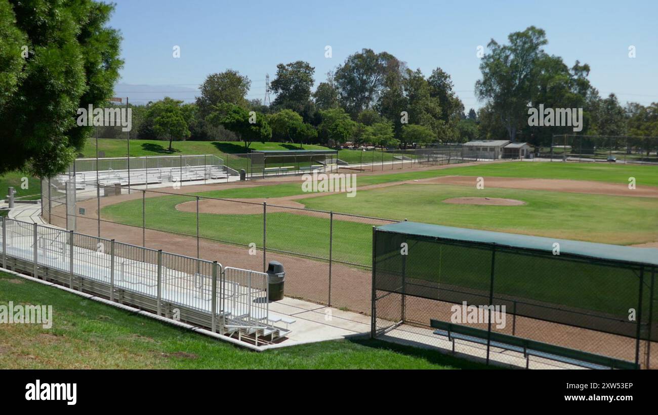 Los Angeles, California, USA 12th August 2024 Pote Baseball Field where ...
